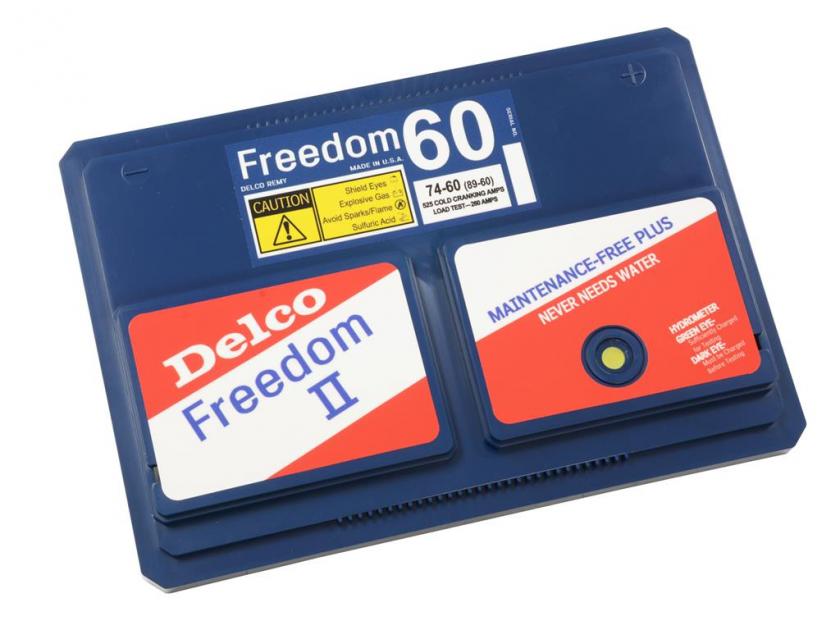 81-82 Delco Freedom II Battery Topper | Corvette Depot