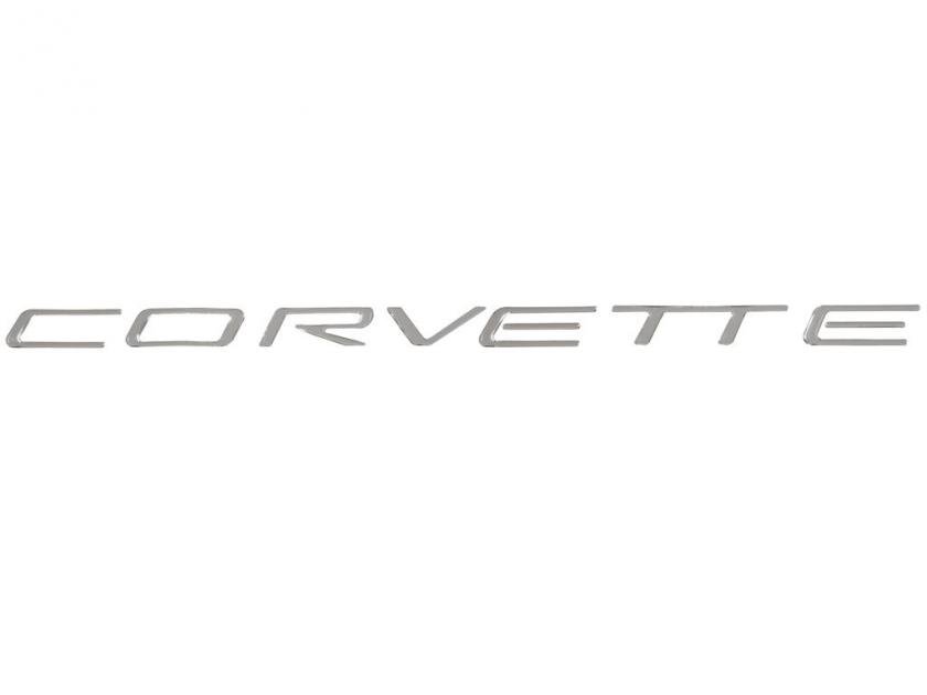 97-04 Rear Corvette Polyurethane Corvette Letters / Emblem | Corvette Depot