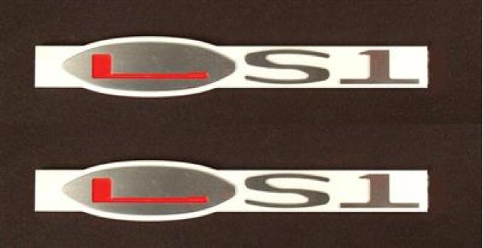 97-04 Ls1 Billet Emblem (set Of 2) | Corvette Depot