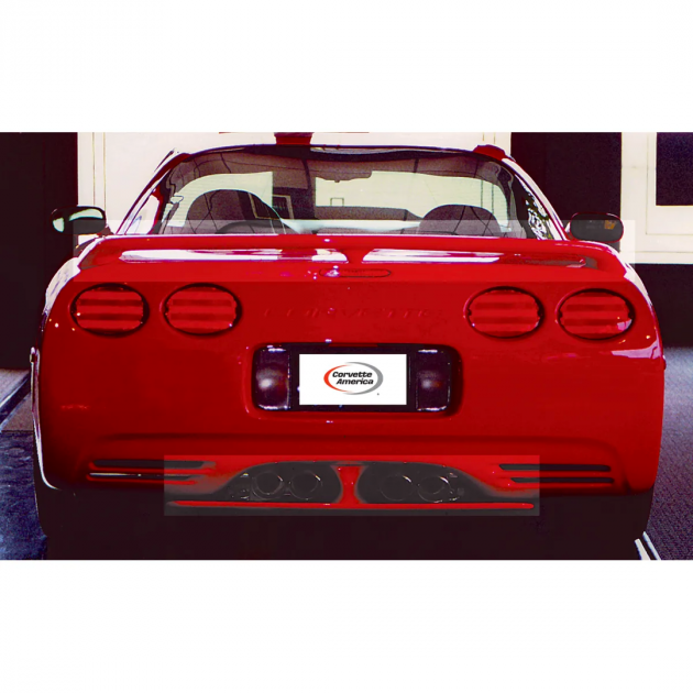 Corvette Rear Wing, Low Profile Coupe, 1997-2004 | Corvette Depot