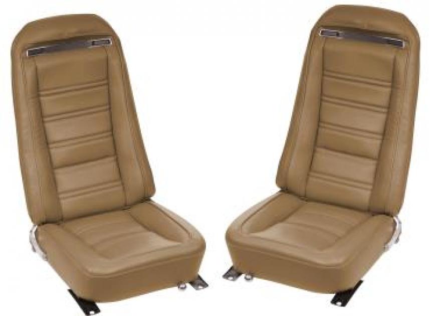 CA 1972-1974 Chevrolet Corvette Leather Seat Covers 100% Leather ...