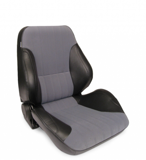 Procar Lowback Rally Seat, Right, Velour | Corvette Depot
