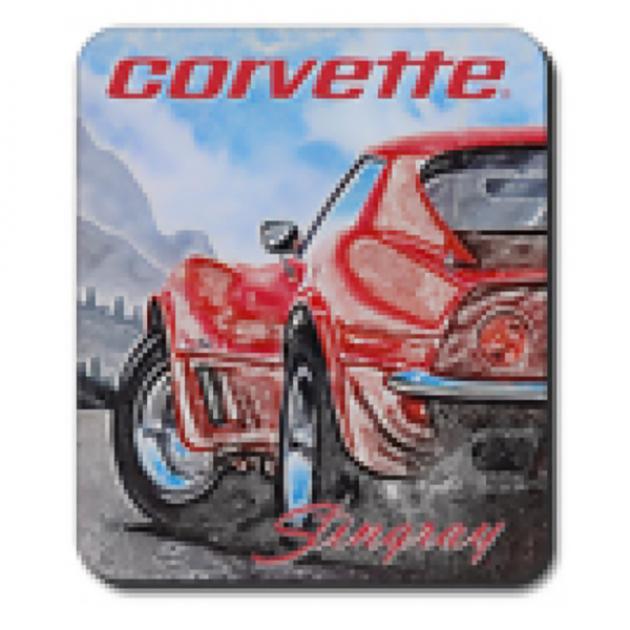 Corvette Red Stingray, Mouse Pad | Corvette Depot