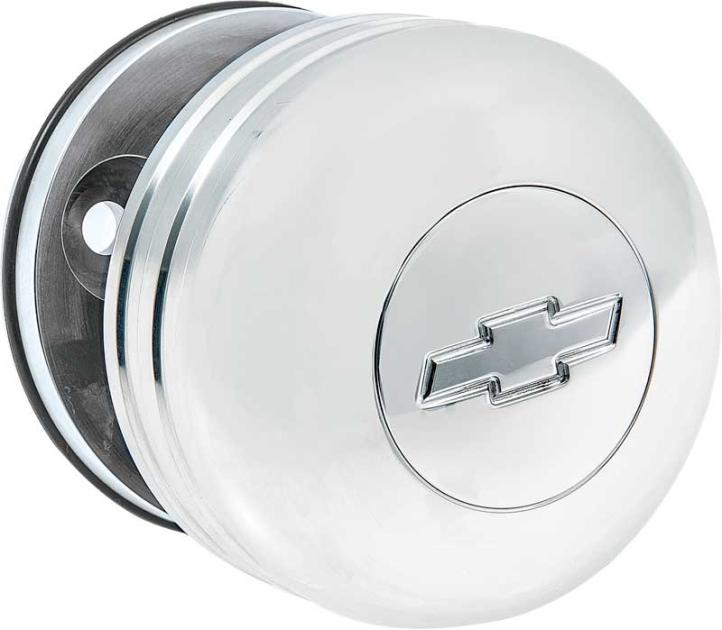 Horn Button With Polished Engraved Bow Tie Logo | Corvette Depot