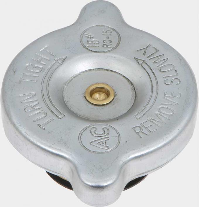 OER Radiator Cap 15lbs - With Hollow Rivet Design 3886273 | Corvette Depot